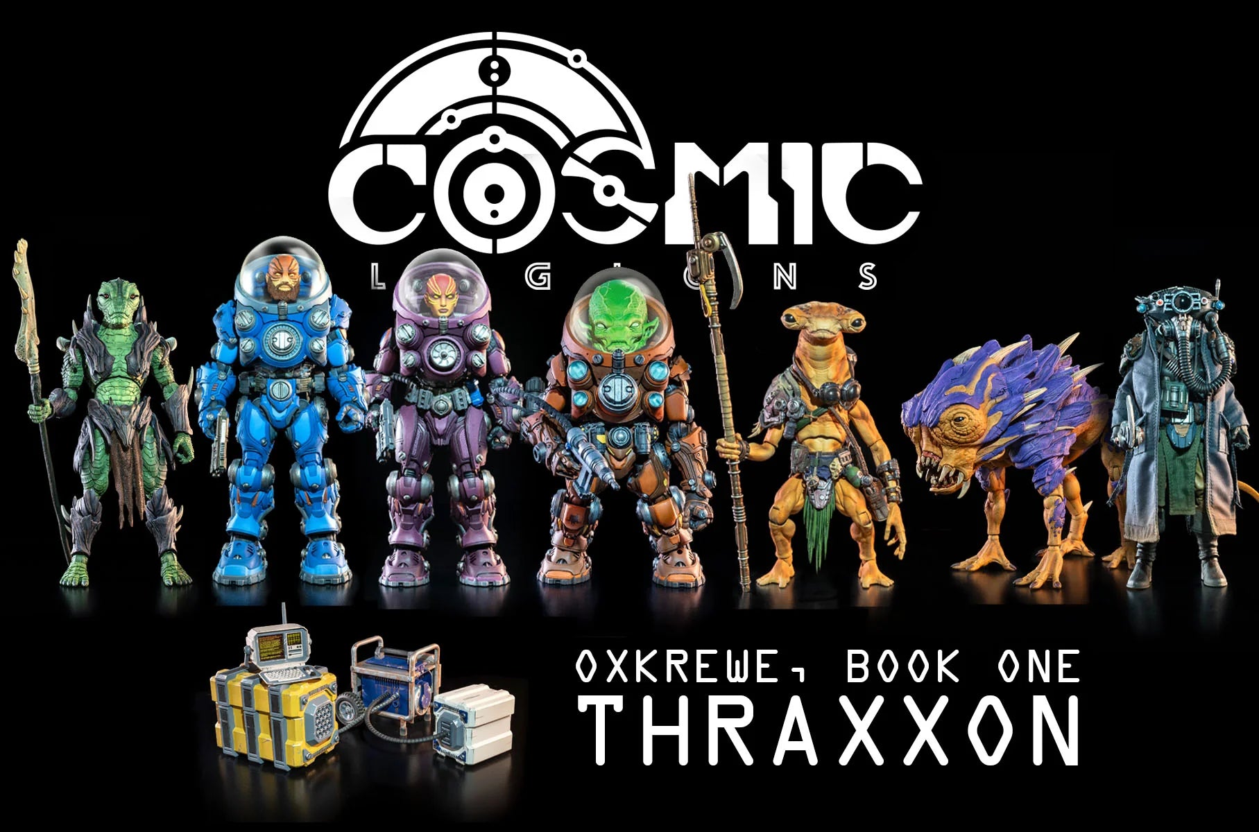 Cosmic Legions OxKrewe Thraxxon – HorseheadToys