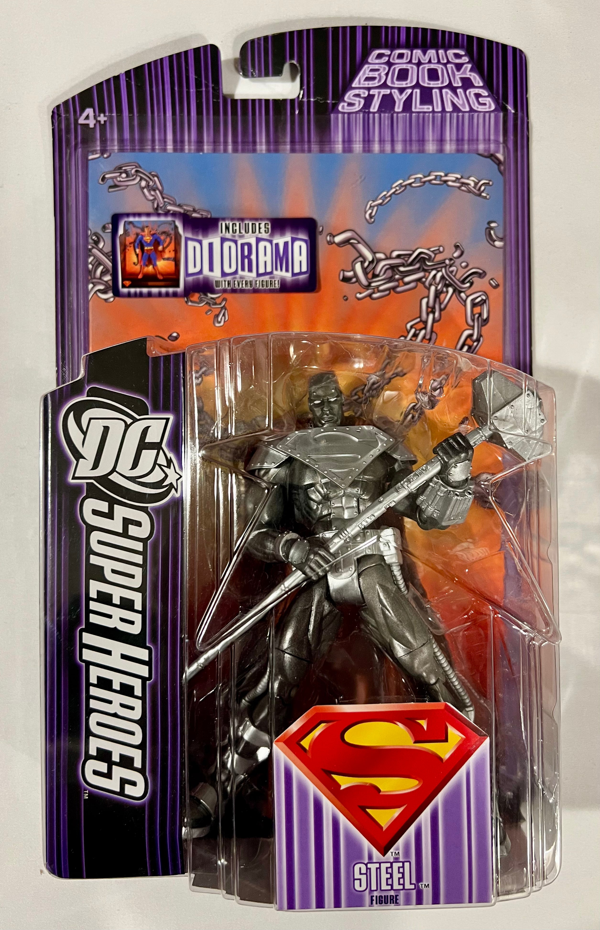 DC Super Heroes Steel – HorseheadToys