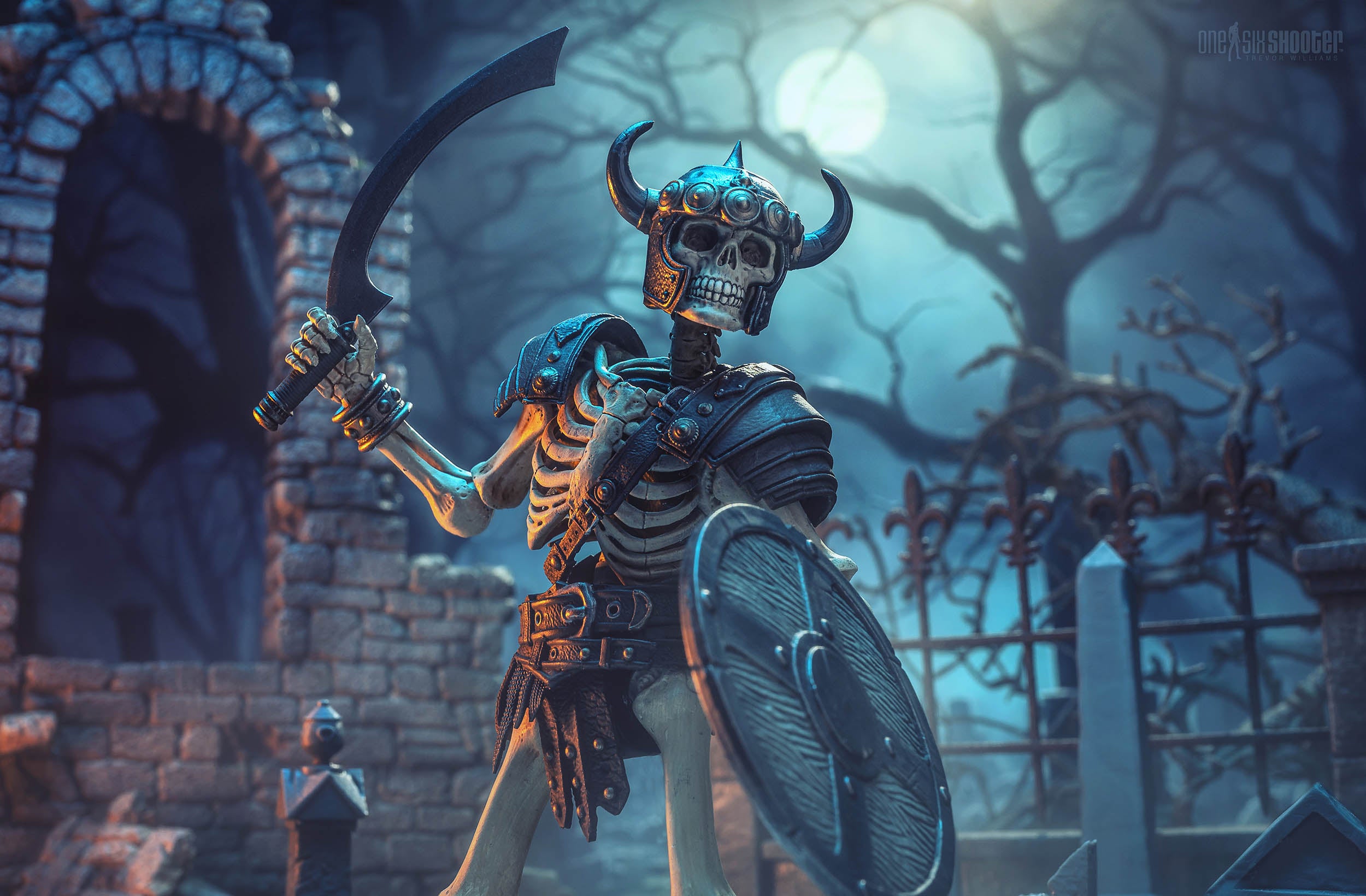 Mythic Legions All Stars 6 Skeleton Raider – HorseheadToys